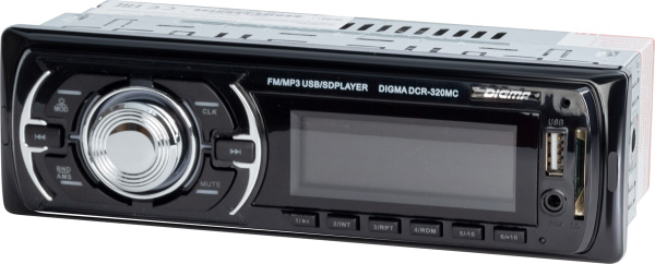 Автомагнитола Digma DCR-320MC купить на OZON по низкой цене (433386452)