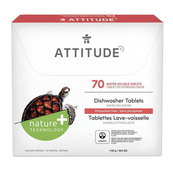 ATTITUDE Таблетки для посудомоечной машины 70 шт - купить с доставкой ...