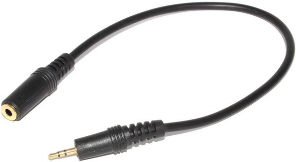 Кабель (переходник) Micro Jack 2.5 мм "папа" - Mini Jack 3.5 мм "мама ...