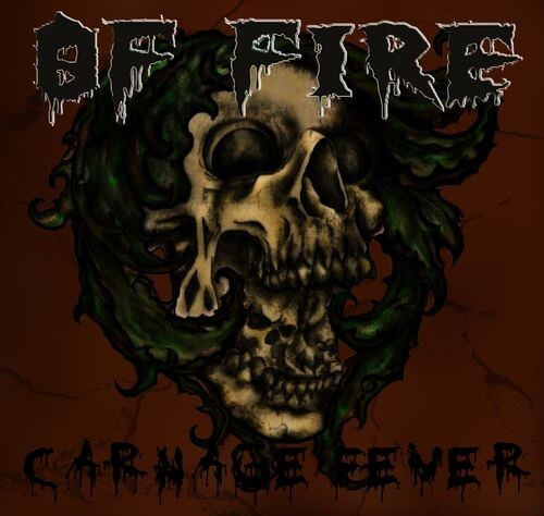 CD OF FIRE - Carnage Fever CD, музыкальный компакт диск, death metal ...