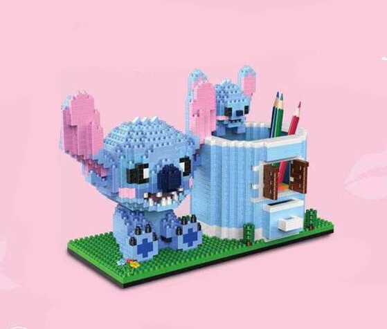 Lego Classic, конструктор персонажей мультфильмов, настольный держатель для мультяшной ручки ...