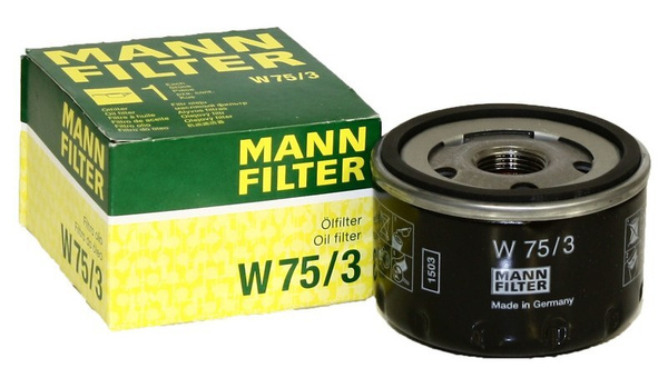 Фильтр масляный MANN FILTER Фильтр масляный MANN арт.W753 - купить по ...