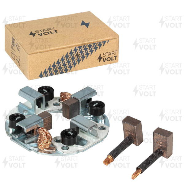 Узел щеточный стартера для автомобилей ГАЗ ГАЗель Бизнес/Next (13 ) 2.8D STARTVOLT VBS 0328 ...