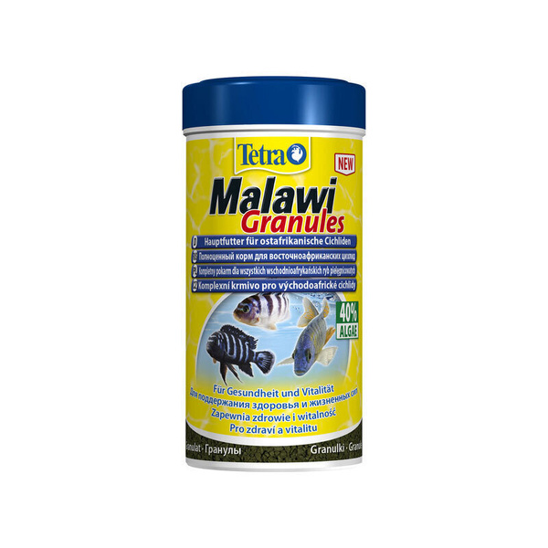 Tetra Корм для восточноафриканских цихлид Malawi Granules, гранулы, 250 ...