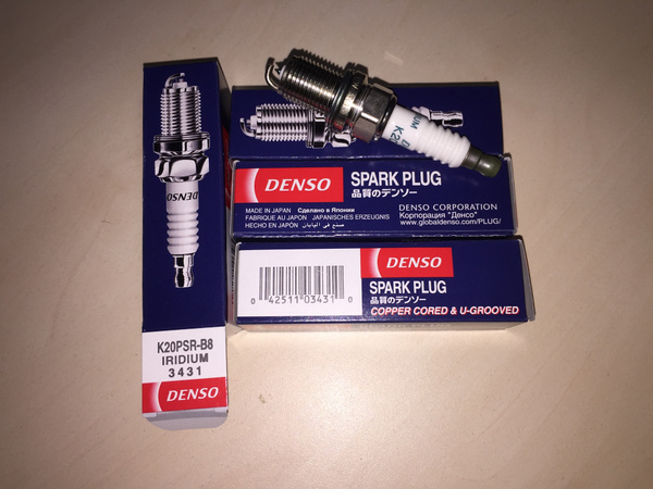 Свеча зажигания DENSO K20PSRB8 - купить по выгодным ценам в интернет ...