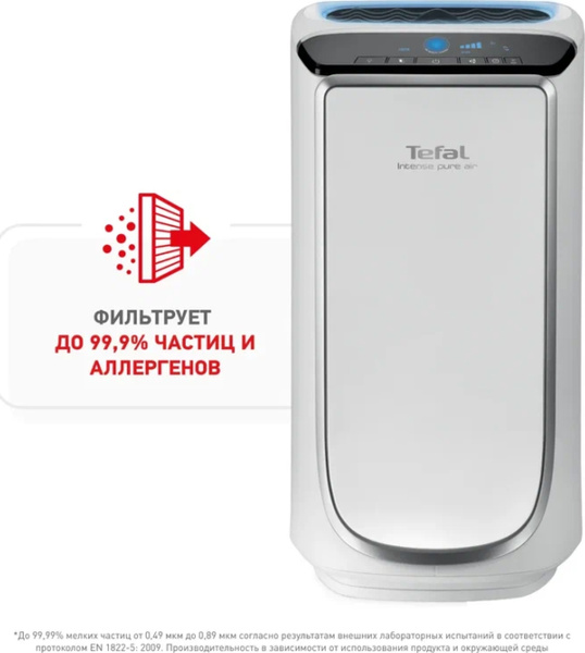 Очиститель воздуха Tefal Intense Pure Air PU4026F0, белый - купить по ...