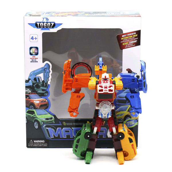 Робот-трансформер Mini MAGMA 6. робот - купить с доставкой по выгодным ...