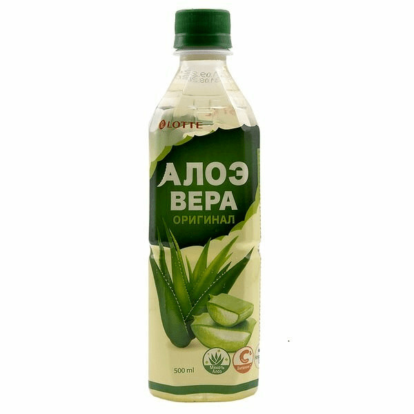 Напиток Алоэ Вера "Lotte" пластик 500мл - купить с доставкой по ...