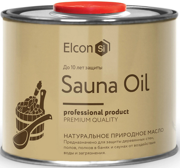 ELCON Sauna Oil масло для защиты древесины в банях и саунах (0,5л) купить на OZON по низкой цене ...
