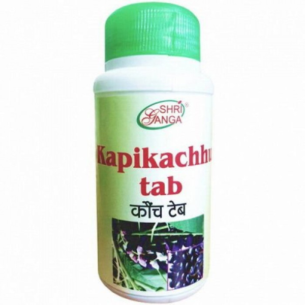 Капикачху (Kapikachhu), Shri Ganga, 120 таб. - купить с доставкой по ...