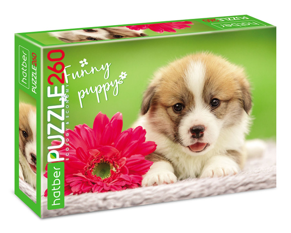 Пазлы Hatber ECO 260 ЭЛЕМЕНТОВ А4ф 330х220мм -Меня зовут Гав- - купить с доставкой по выгодным ...