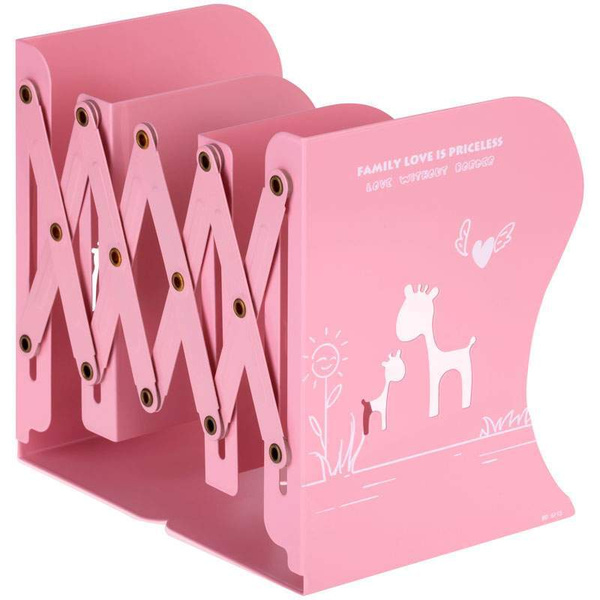 Подставка для книг MESHU, 3 отделения, раздвижная, розовая (арт. 308520) - купить с доставкой по ...