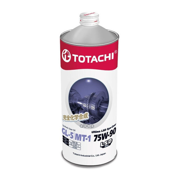 Масло трансмиссионное TOTACHI ULTIMA LSD SYN-GEAR 75W-90 GL-5 1л ...