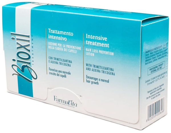 FARMAVITA Ампулы против выпадения волос. Дерматологически активный ...