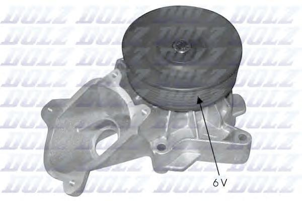 Насос водяной BMW E46/E90/E60/E70/E83 2.0D/2.5D/3.0D - DOLZ арт. B224 ...