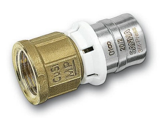 Переход-пресс 32х1"ВР, латунь, Sanha 25270g321 125270g321 lnd, к5929 ...