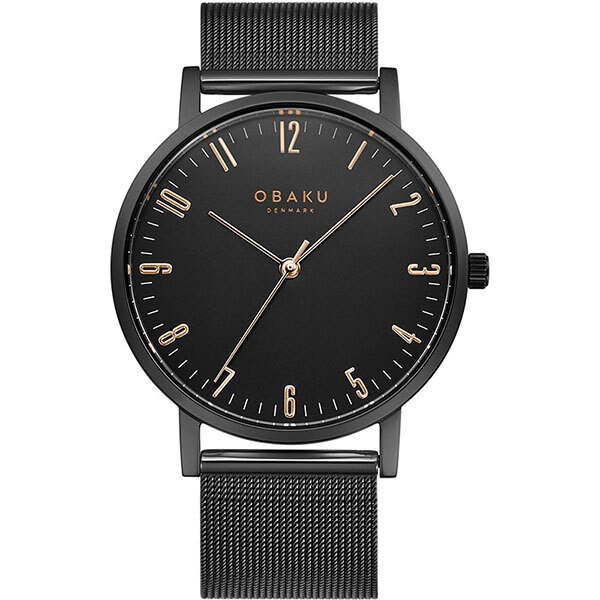 Мужские наручные часы Obaku V248GXBBMB - купить с доставкой по выгодным ...