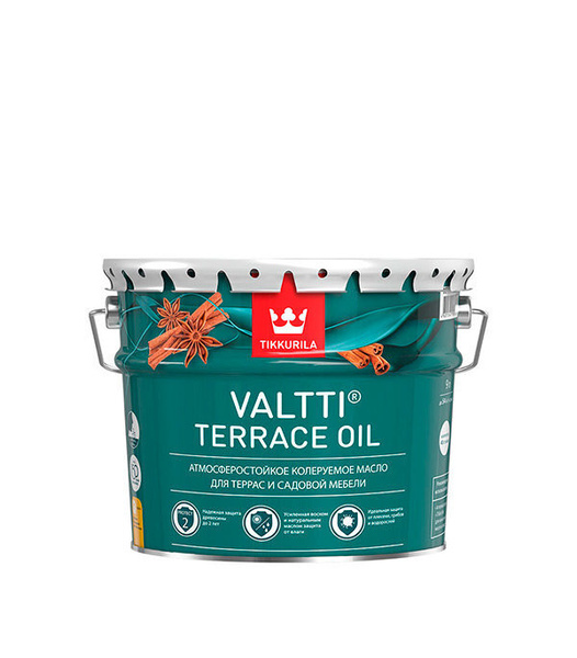 Масло для террас и садовой мебели Tikkurila Valtti Terrace Oil ...