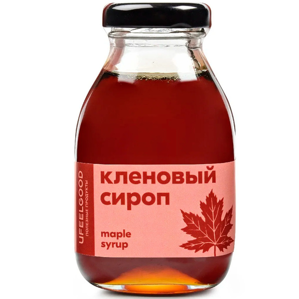 Сироп кленовый UFEELGOOD, 280 г. - купить с доставкой по выгодным ценам ...