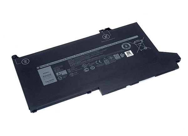 Аккумулятор (батарея) 0G74G для ноутбука Dell Latitude E7280 11.4V 42Wh ...