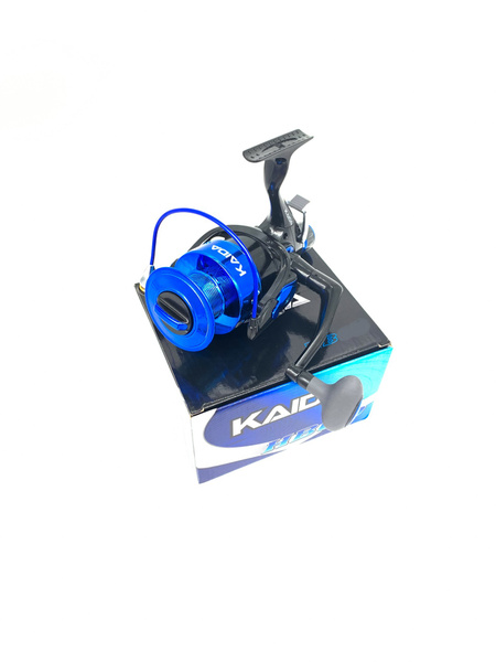 Катушка KAIDA HB-4000_синий_черный, Безынерционная, 5000, Передний + Задний фрикцион купить по ...