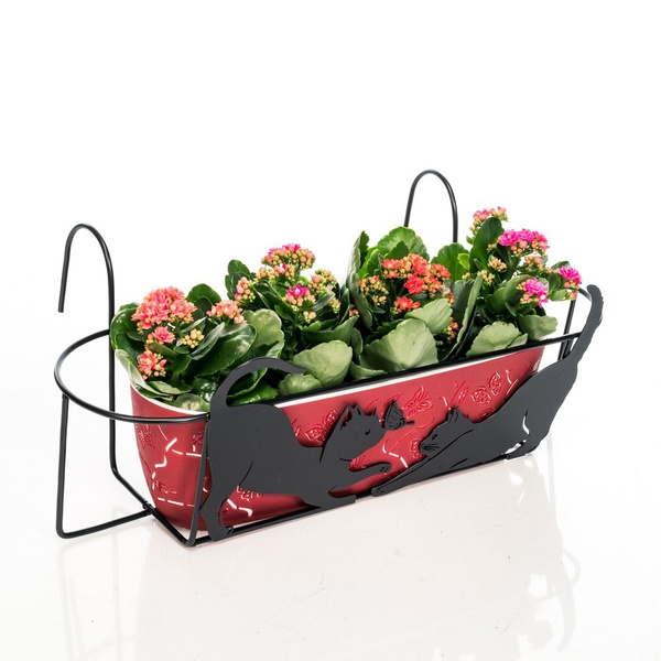 Подставка для цветов балконная на террасу крепление для цветочных ящиков 203-008 HiTSAD - купить ...