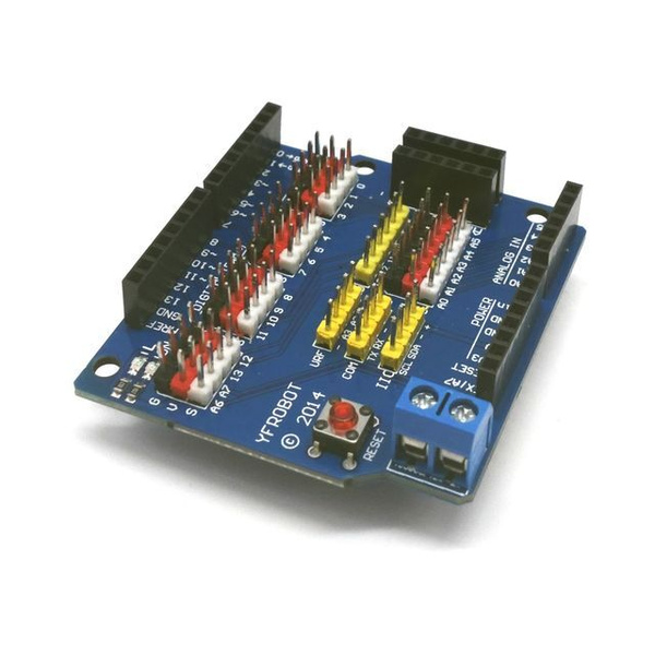 Плата расширения для Arduino Uno V5 купить с доставкой по выгодным ценам в интернет магазине