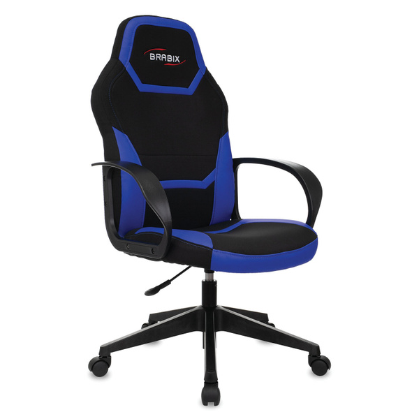 Игровое компьютерное кресло Brabix "Alpha GM-018", ткань, экокожа ...