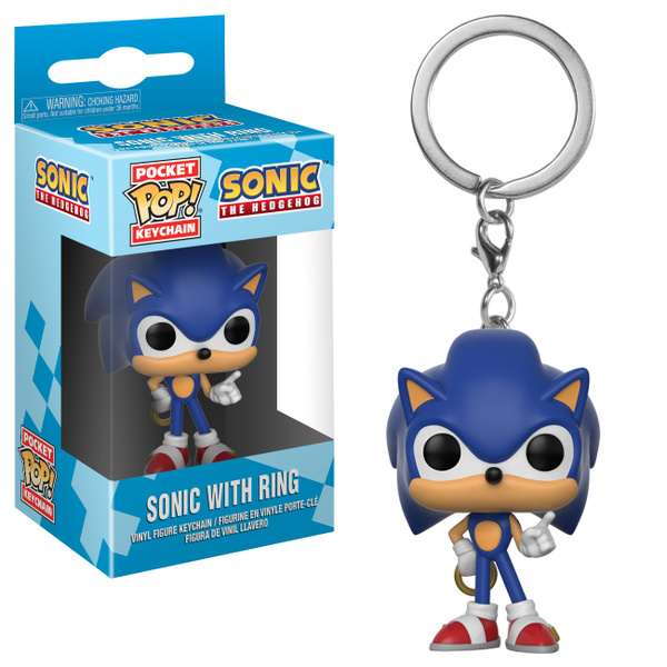 Брелок Funko Pocket POP! Keychain Games Sonic w/ RIng 20289-PDQ ...