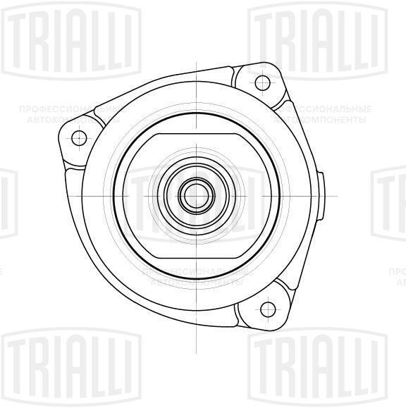 Опора стойки перед. для а м nissan note (06-) tiida (04-) (с подшип ...
