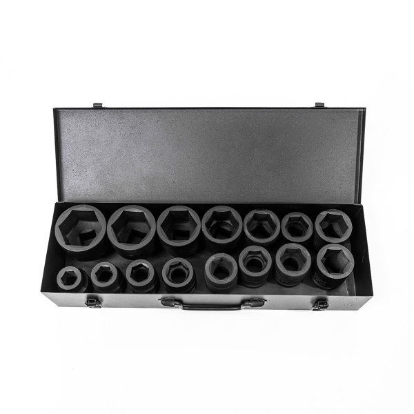 Набор головок ударных ROSSVIK 1", 22-60мм L-60mm 15 предметов - купить с доставкой по выгодным ...