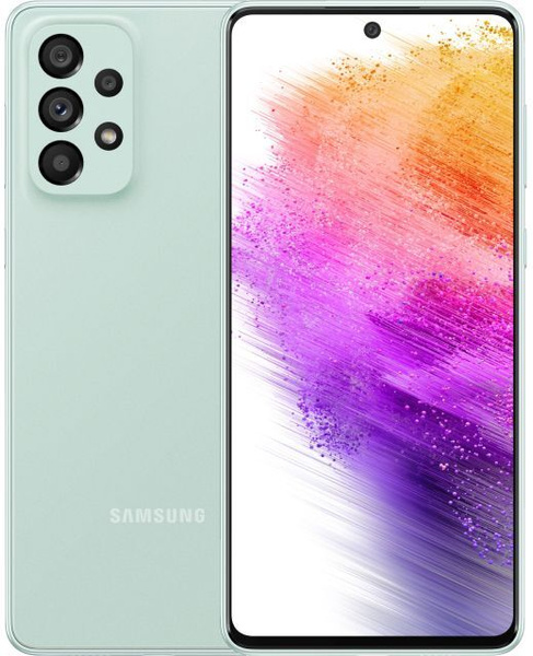 Смартфон Samsung Galaxy A73 5G898669 256 ГБ 8 ГБ Прозрачный, Зеленый 6. ...