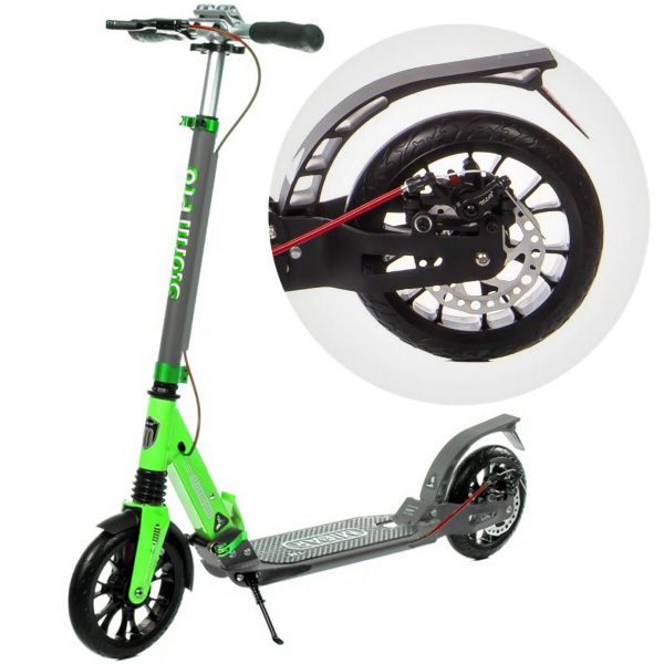 Самокат Городской Micar Storm Pro 200 с ручным дисковым тормозом и ...