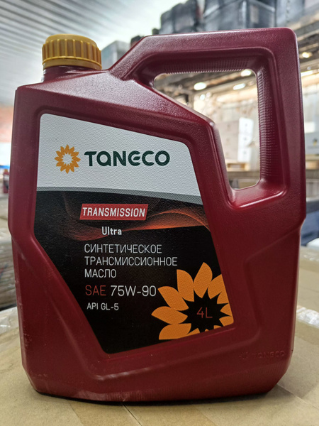 Масло трансмиссионное TANECO Transmission Ultra, GL-5, 75W-90, 4 л ...