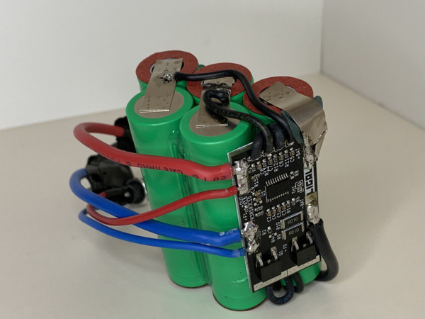 Литий-ионная Li-iON сборка аккумулятора для шуруповертов 18V 2500mAh с ...