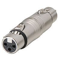 Переходник XLR - XLR Neutrik NA3FF - купить с доставкой по выгодным ...
