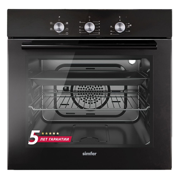 Simfer Электрический духовой шкаф B6EB16011 / встраиваемый / 5 режимов ...