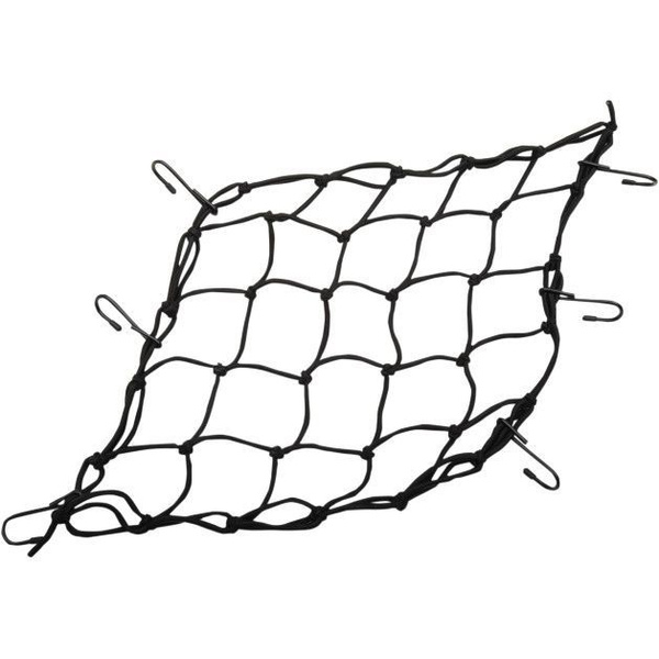 Багажная сетка для мотоцикла 40x40, цвет черный - купить по доступной ...
