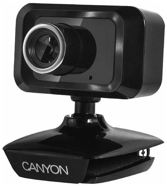 Веб-камера Каньон CNE-CWC1 черный, USB 2.0, 1.3 МPix, CMOS, поворот 360 ...