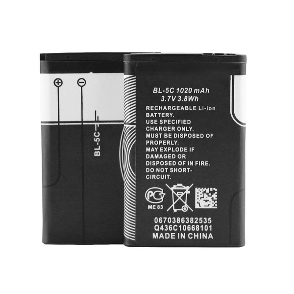 Аккумулятор литионный BL-5C 1020mah - купить с доставкой по выгодным ...