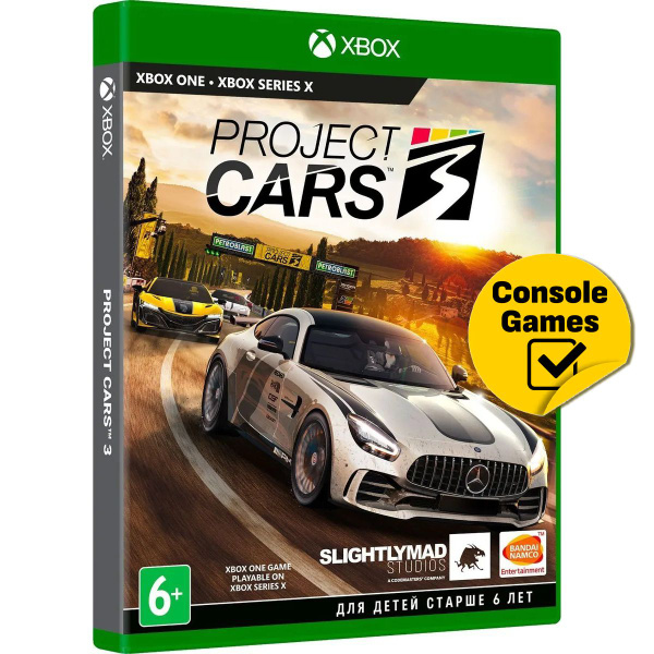 Игра XBOX SERIES/ONE Project Cars 3 (Xbox Series, Русские субтитры ...