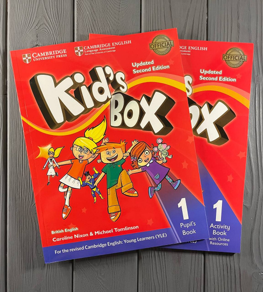 Kid's Box 1. (2nd Edition Updated) Students Book; Workbook + CD диск ...