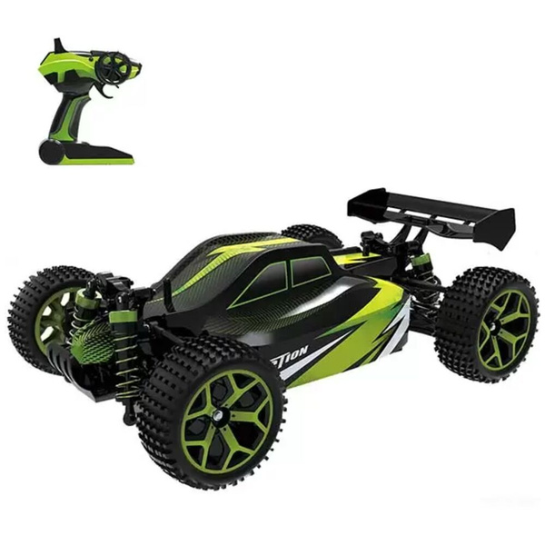 Junfa Радиоуправляемая машинка гоночная 17GS06Aпц (черно-зеленая) - купить с доставкой по ...