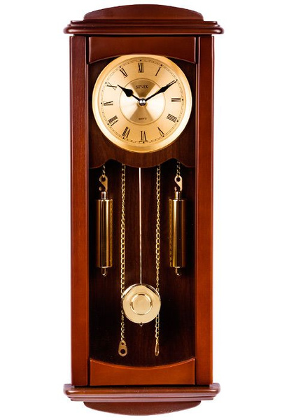 Настенные деревянные часы Sinix 2011GR с маятником - купить по низкой ...