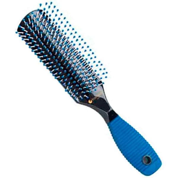 Щетка для волос Hairway Rainbow 9-рядная, пластиковые штифты ...