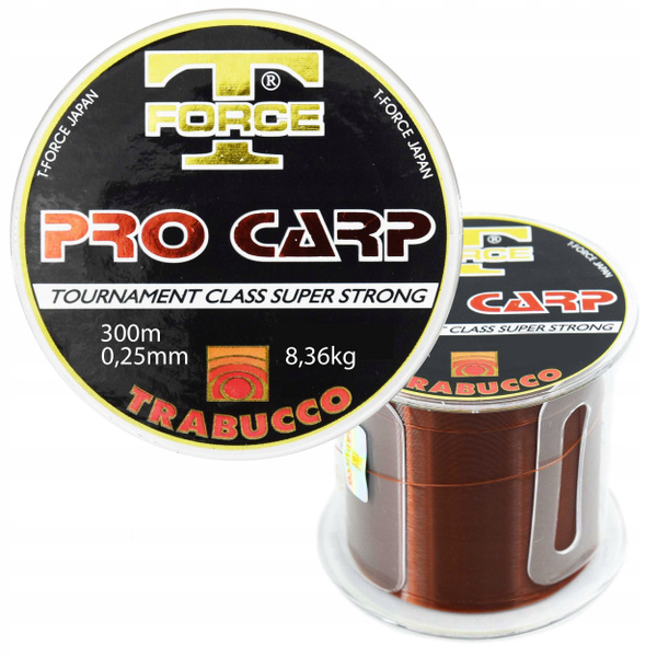 Монофильная, полиэстеровая леска для рыбалки TRABUCCO T-FORCE PRO CARP ...