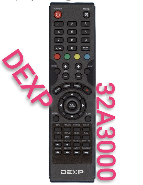 Пульт ДУ HUAYU DEXP/SUPRA XHY918(32A3000) - купить по выгодной цене в интернет-магазине OZON ...
