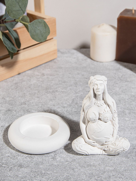 Статуэтка Magic Makers Гея ММ арт СтатуэткаГея+подсвечник круг - купить по низким ценам в ...