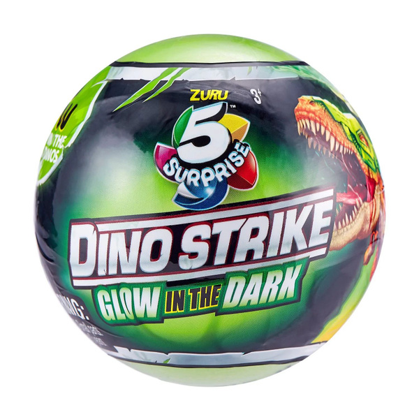 Игрушка-сюрприз Зуру Динострайк шар / Zuru Dino strike color change ...