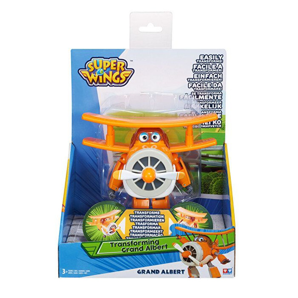 Super Wings-Great Wings трансформирует Grand Albert 13см купить на OZON ...
